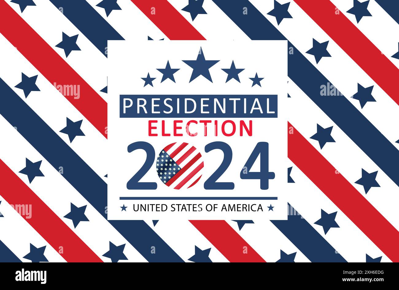 presidential election 2024 campaign. vote for america. Political ...