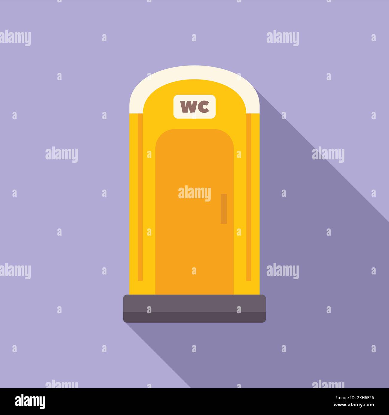 Temporary public toilet Stock Vector Images - Alamy