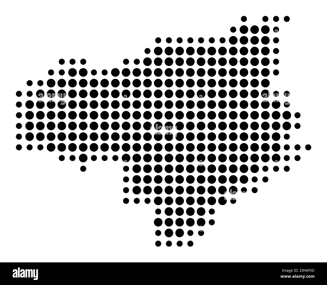 Map of tokushima Black and White Stock Photos & Images - Alamy