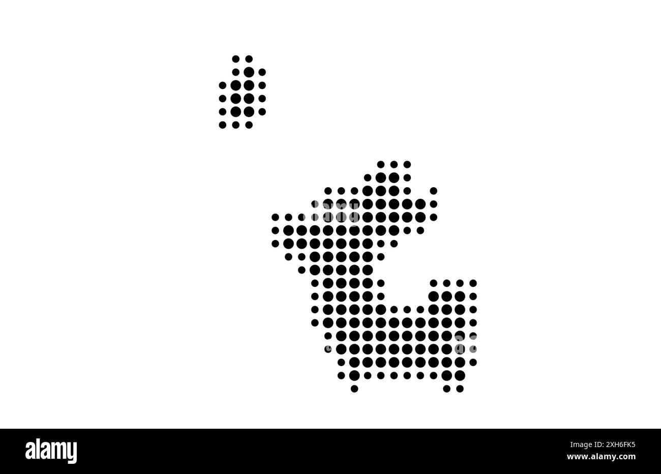 Symbol Map of the Union Territory Dadra and Nagar Haveli and Daman and ...