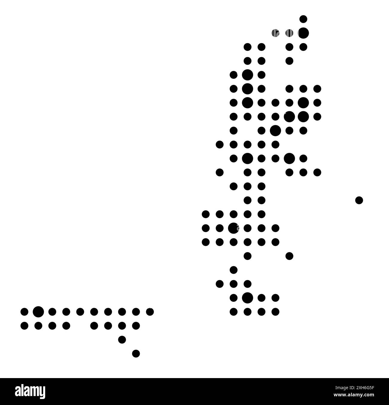 Symbol Map of the Province Maluku Utara (Indonesia) showing the state ...