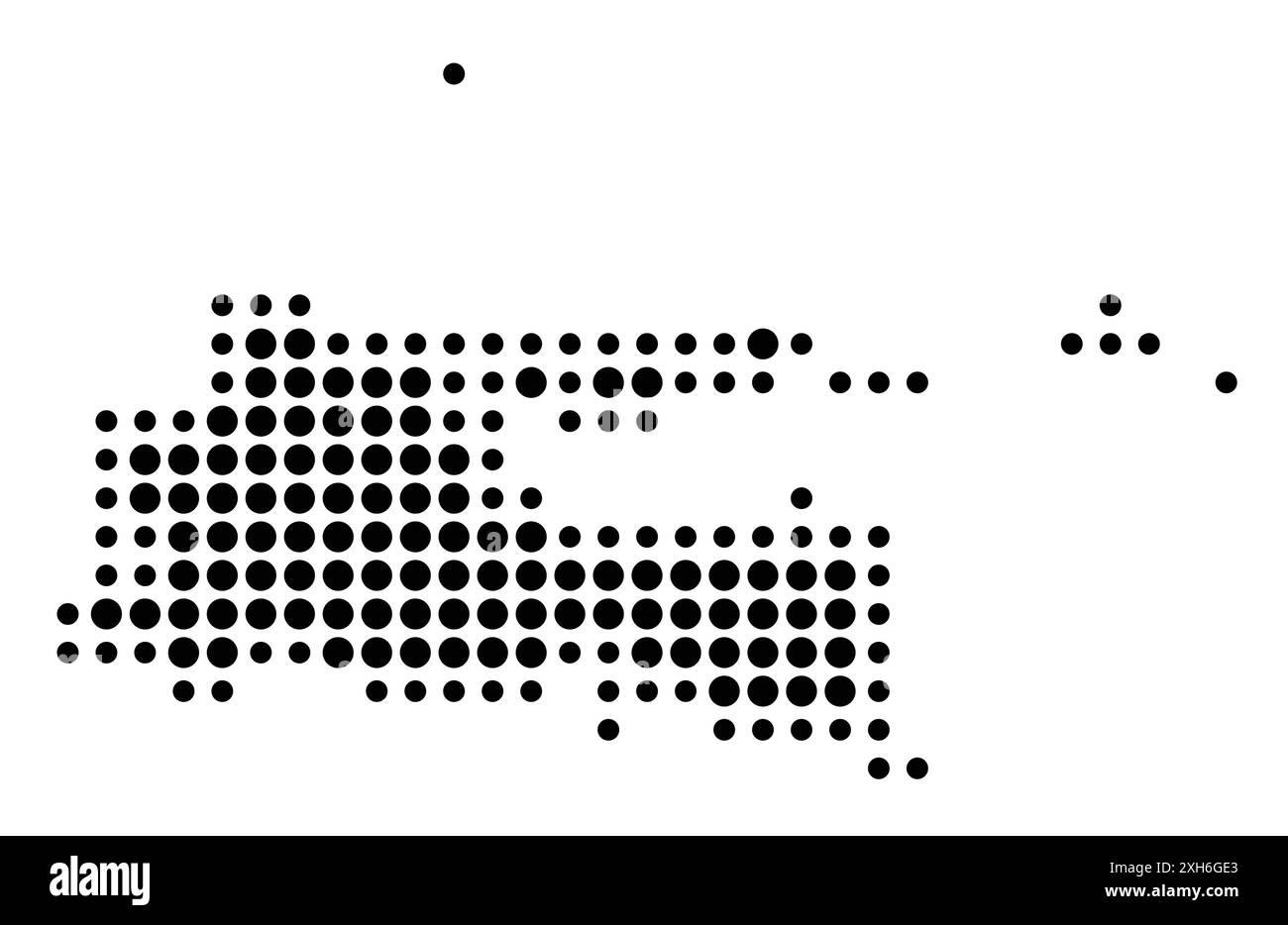 Jawa timur vector outline map Black and White Stock Photos & Images - Alamy