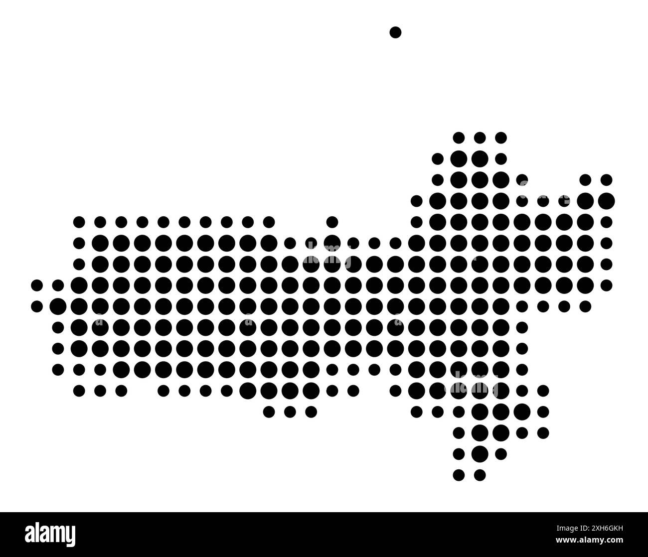 Symbol Map of the Province Jawa Tengah (Indonesia) showing the state ...