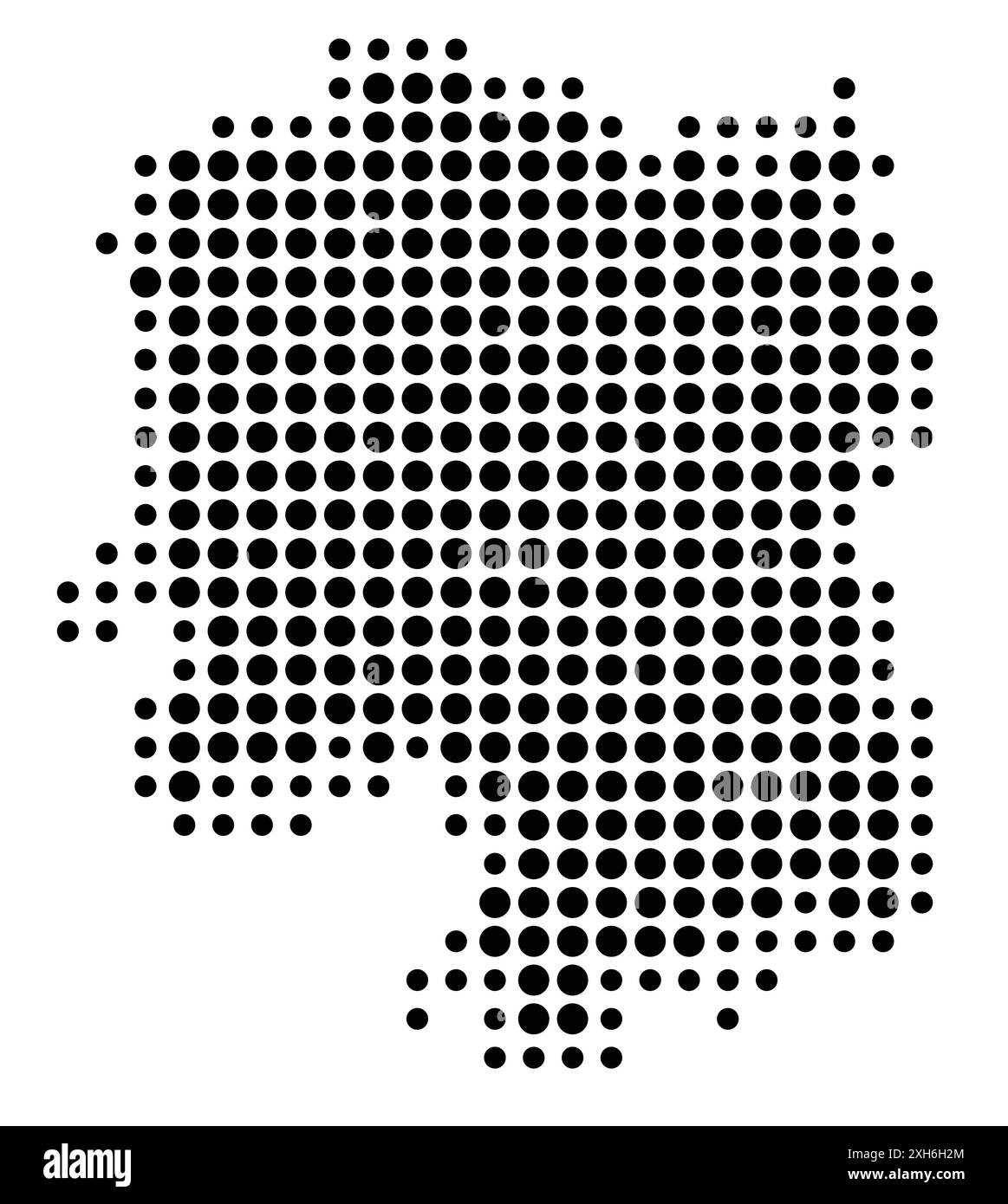Symbol Map of the Province Hunan (People's Republic of China) showing ...