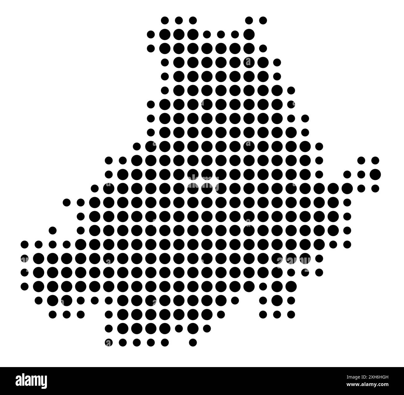 Map of avila spain Stock Vector Images - Alamy