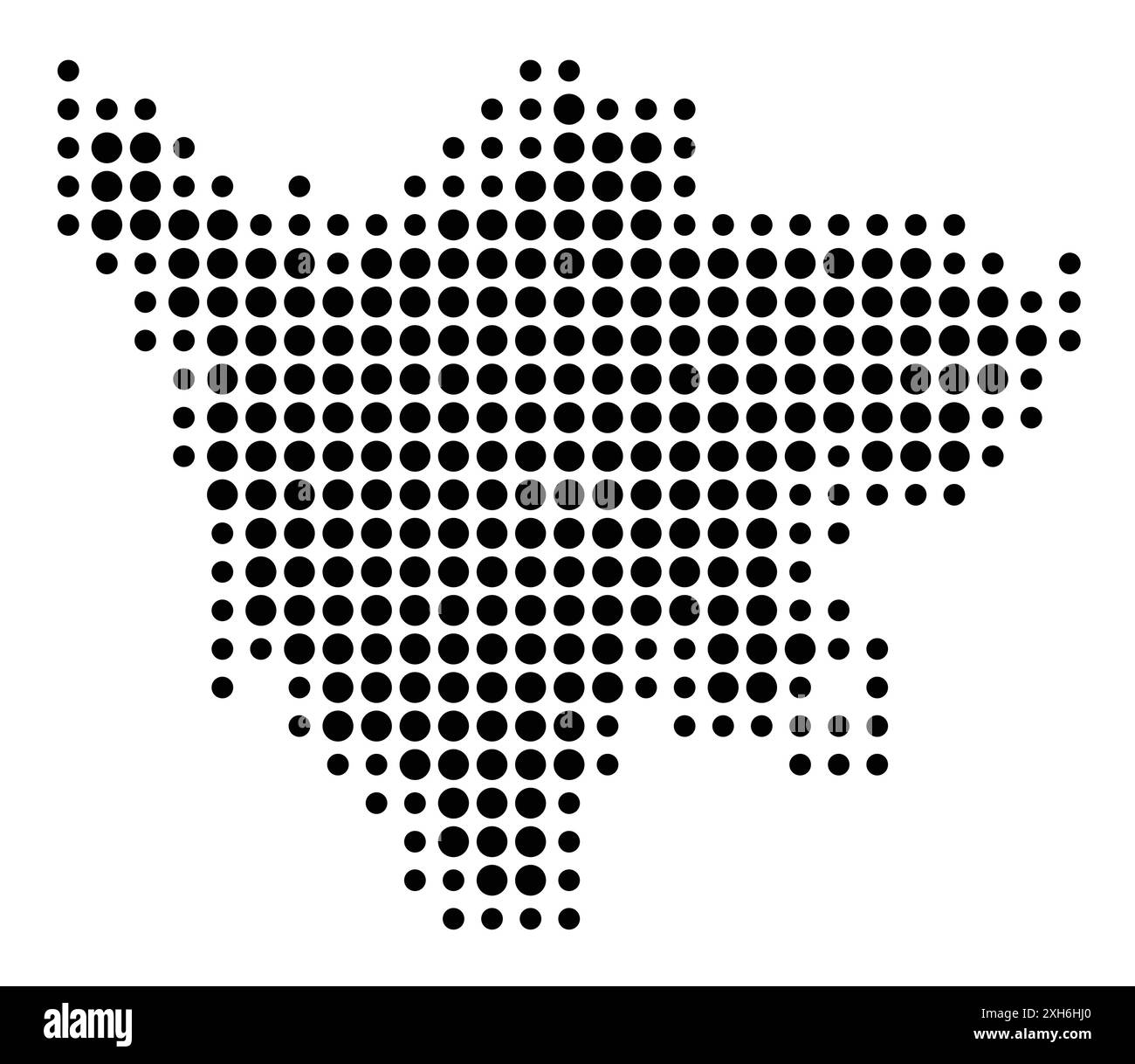 Symbol Map of the Province Sichuan (People's Republic of China) showing ...