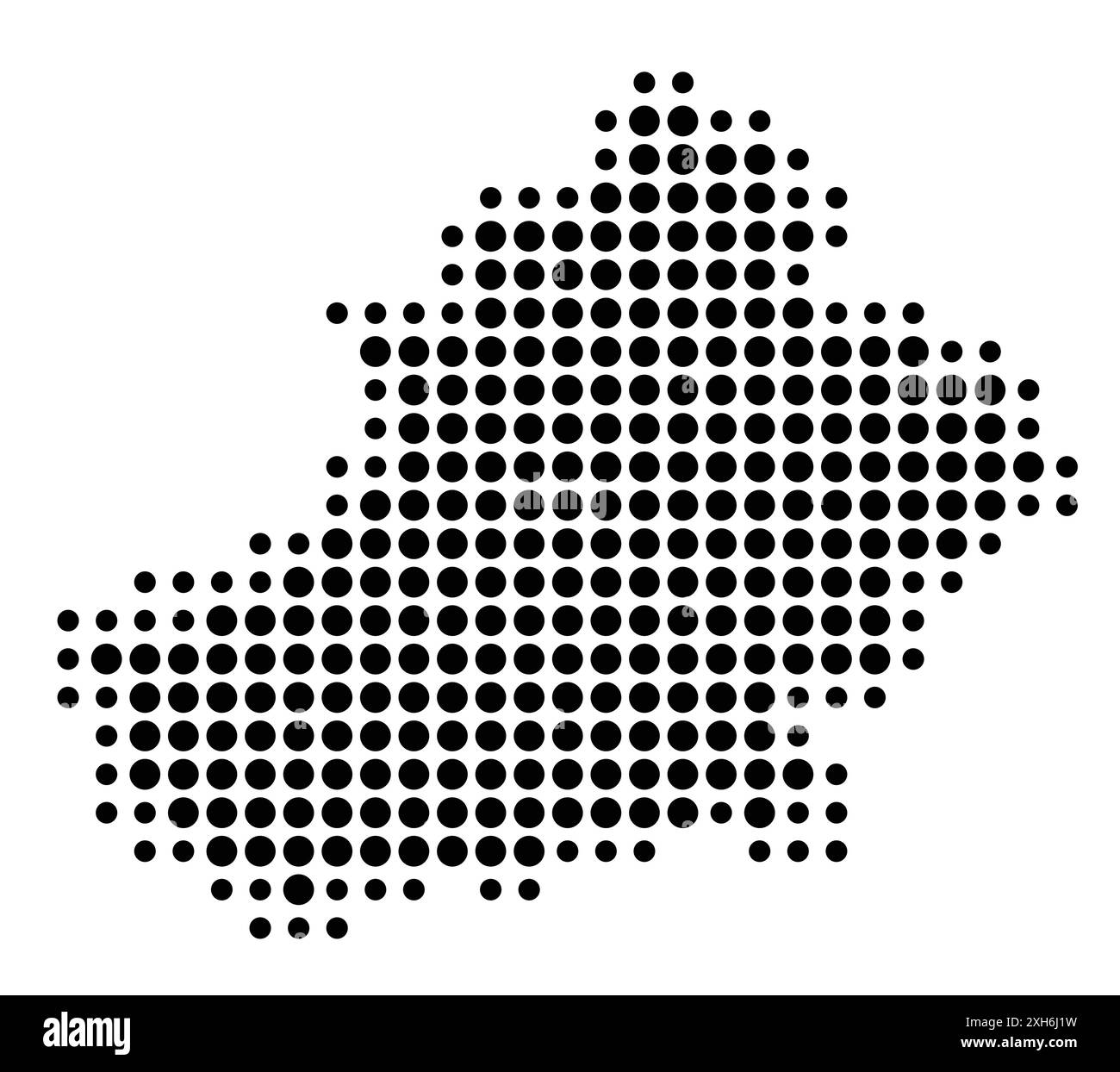 Symbol Map of the Autonomous Region Xinjiang (People's Republic of ...