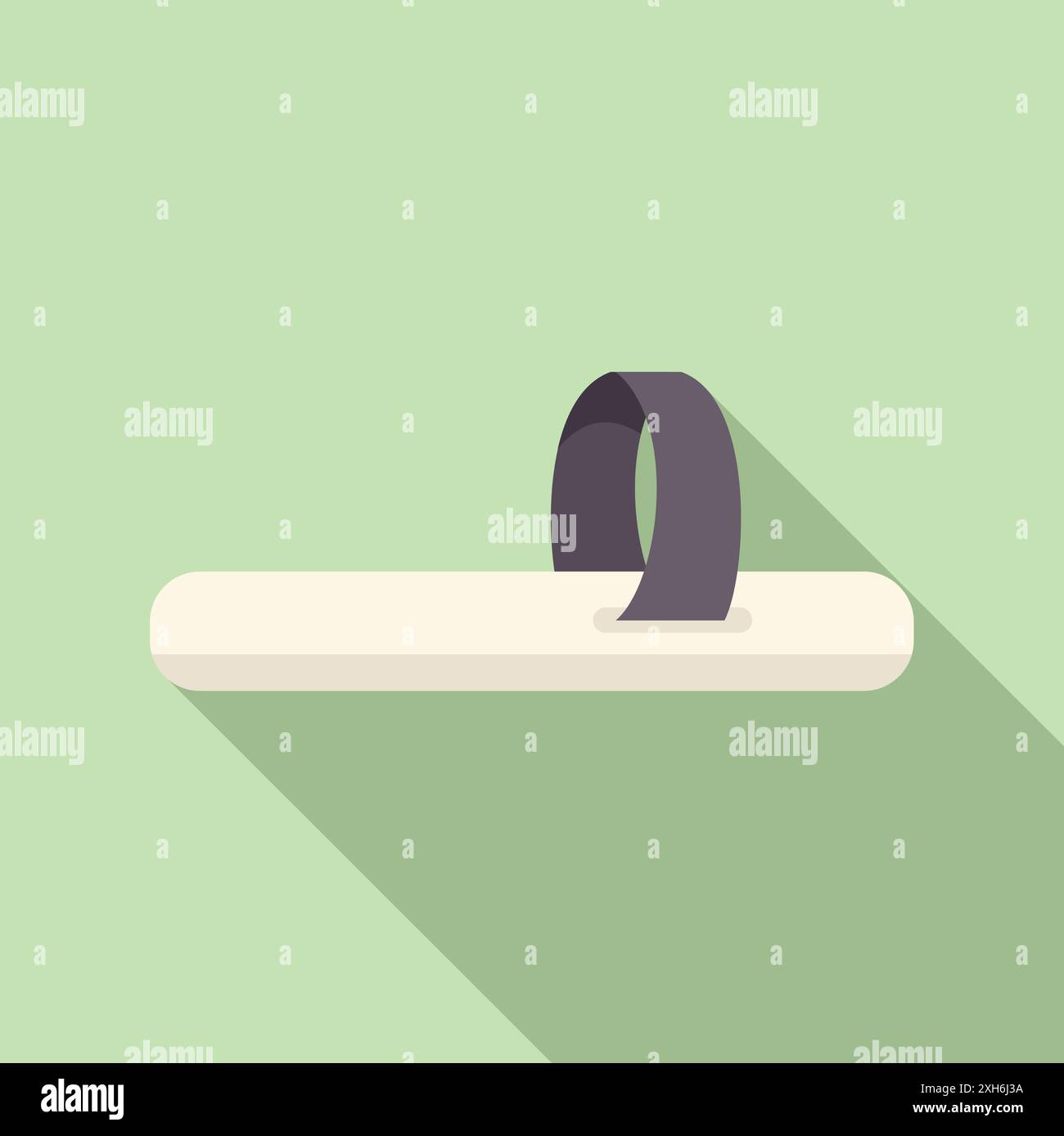 Woman filing toenails nail file Stock Vector Images - Alamy