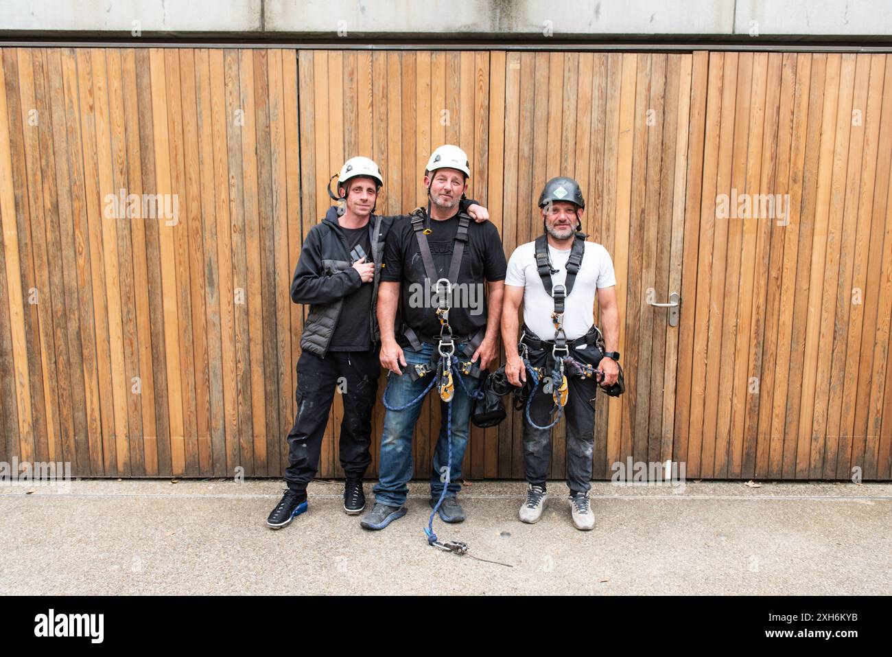 London, 12 July 2024, London Jewish Mural installation at JW3 Community ...