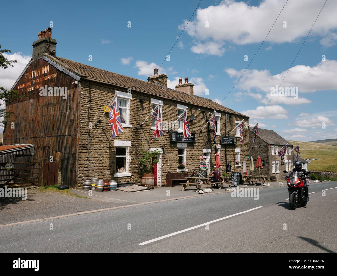 The Station Inn at Ribblehead Viaduct in Ribblehead Craven, North ...