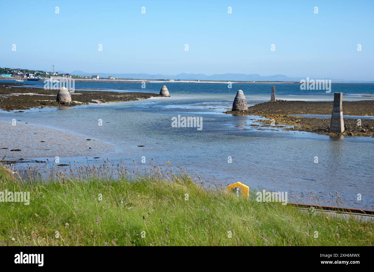 Inishmore, Ireland - 04 June, 2023, Old Harbour on Inishmore, Aran ...