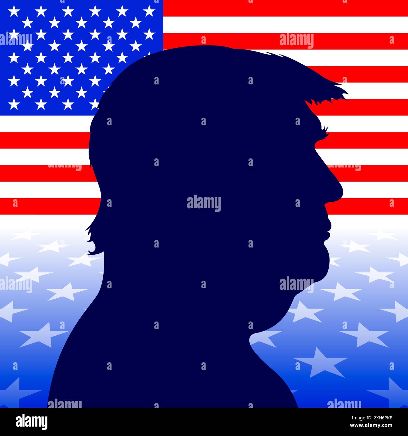 Donald Trump Silhouette