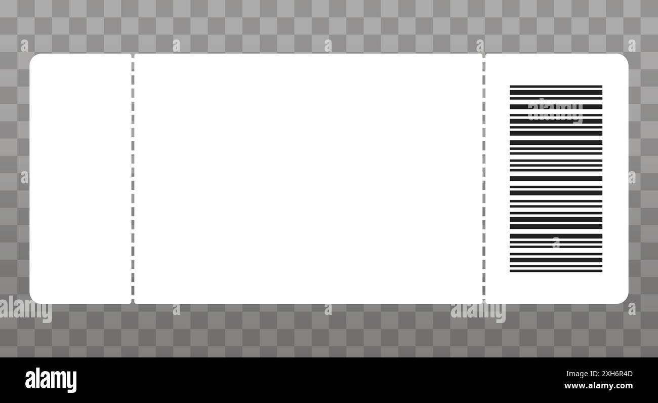 Set blank ticket template concert ticket hi-res stock photography and ...