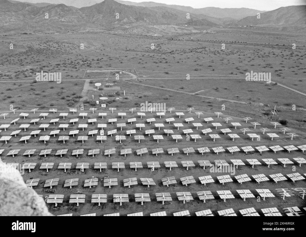 View of the reflector field from the solar tower [automated translation ...