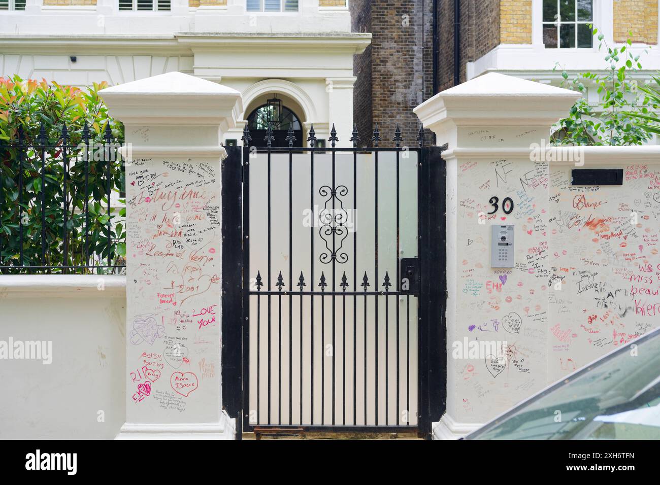 London Camden Town Das letzte Wohnhaus von Amy Winehouse ist zu einer ...