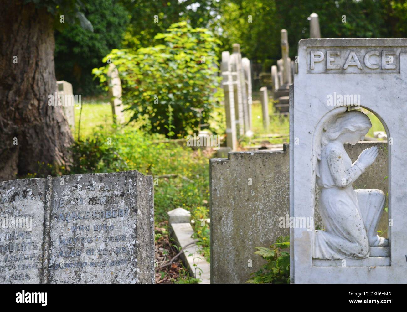 Cemeteries and graveyards Stock Photo - Alamy