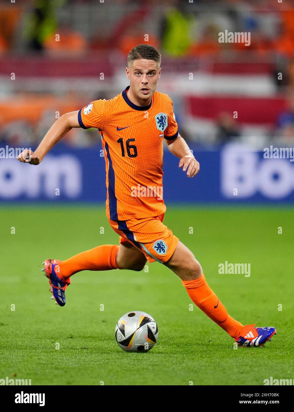 Netherlands' Joey Veerman during the UEFA Euro 2024, semi-final match ...