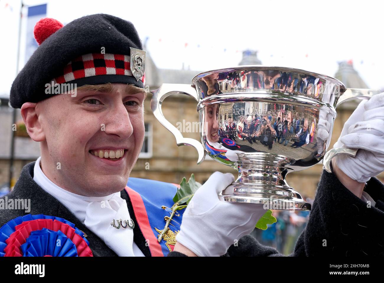 Jedburgh, UK. 12th July, 2024. Jethart Callant's Festival 2024, 75th ...