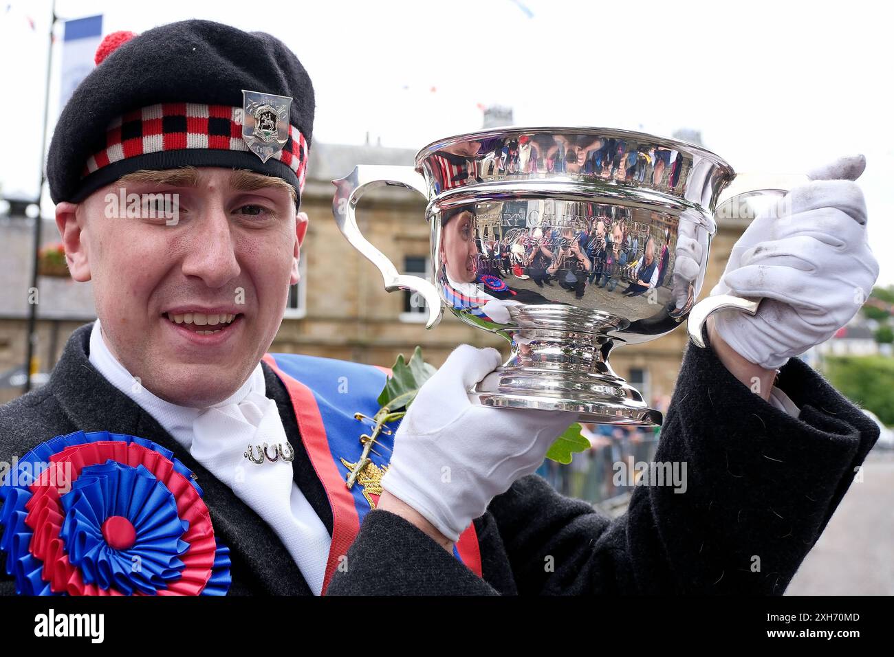 Jedburgh, UK. 12th July, 2024. Jethart Callant's Festival 2024, 75th ...
