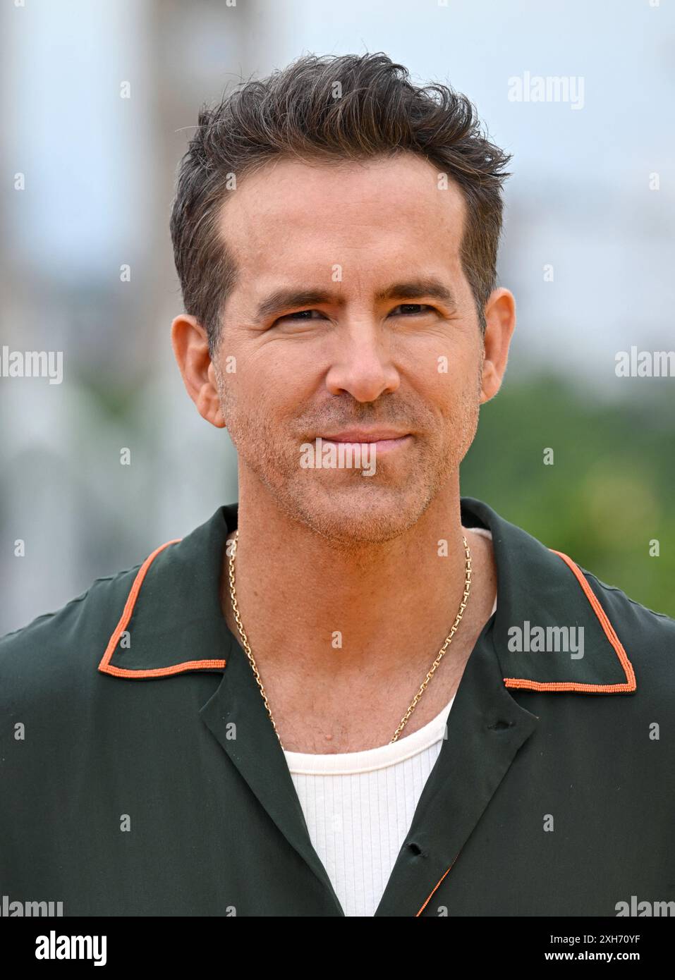 London, UK. 12th July, 2024. Ryan Reynolds at the UK photocall for ...