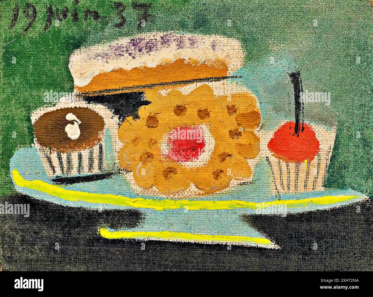 Cakes (Les gateaux) 1937 (Painting) by Artist Picasso, Pablo (1881-1973 ...
