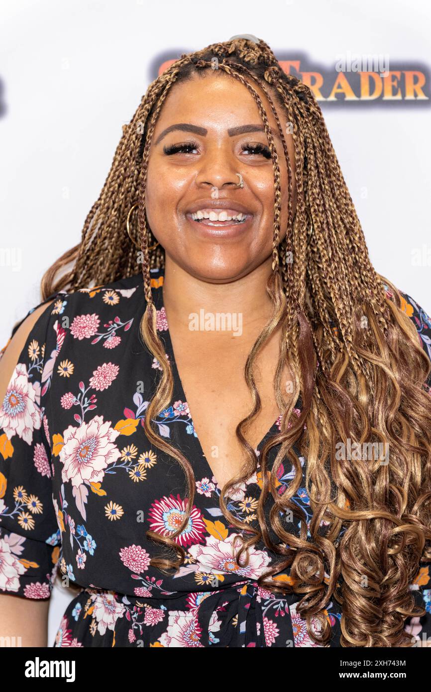 Influencer Iyanna Dunn attends "The Soul Trader" Los Angeles Premiere ...