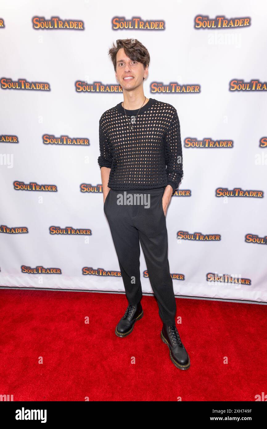 Actor Josiah Begin attends "The Soul Trader" Los Angeles Premiere at ...
