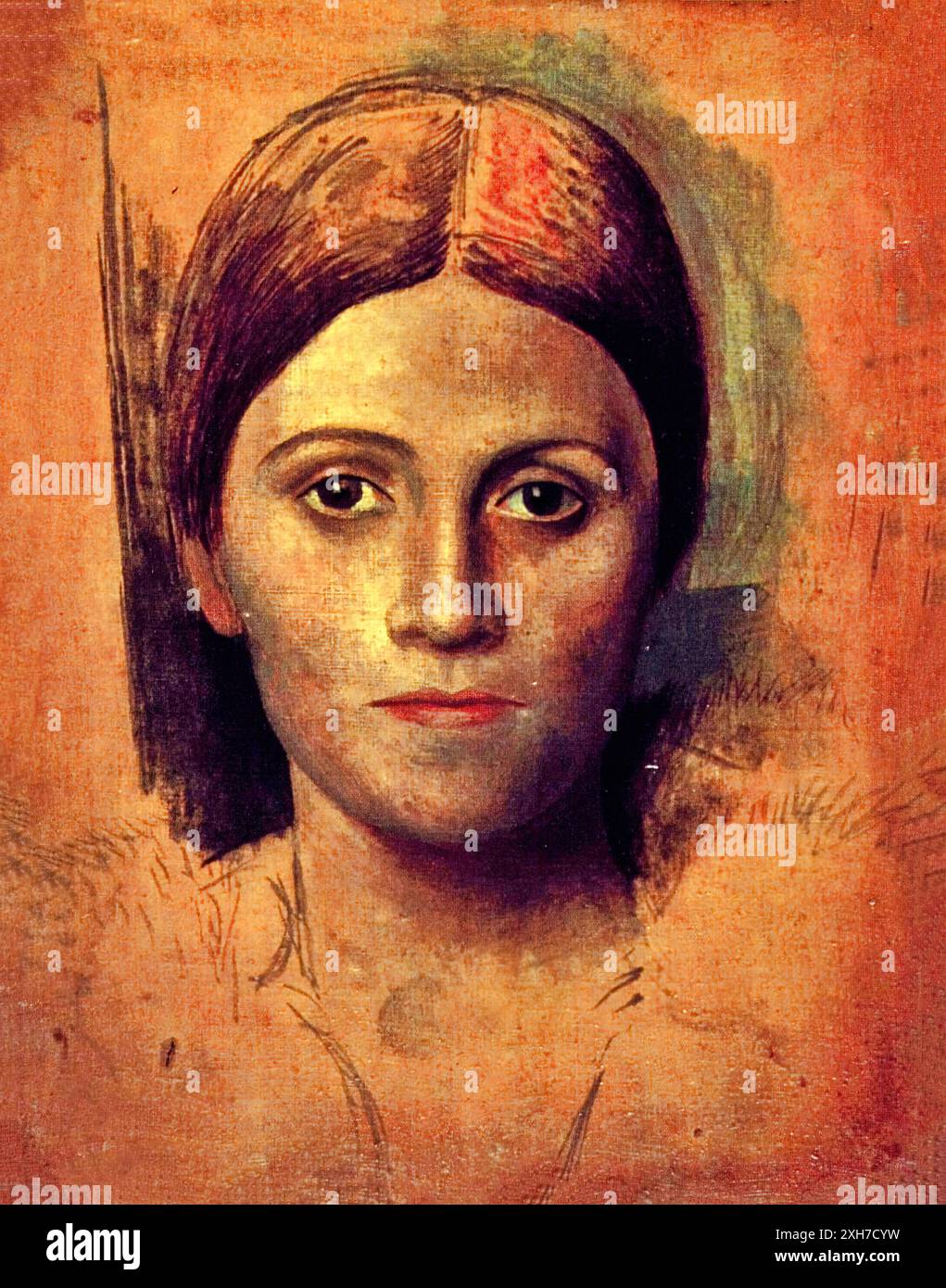 Portrait of Olga Khokhlova, 1918 (Painting) by Artist Picasso, Pablo ...