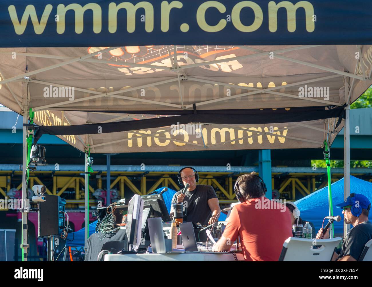 Allentown, United States. 11th July, 2024. From left, Steve Morrison ...