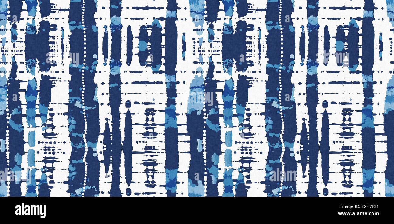 Modern blue white irregular beach stripe border for summer doodle ...