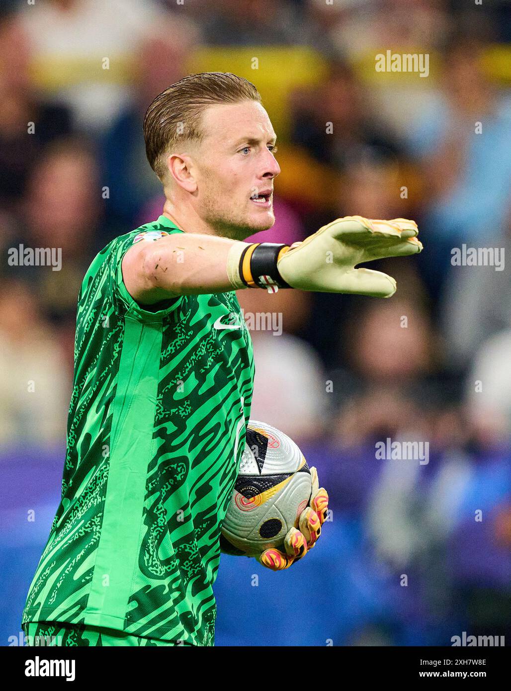 Jordan Pickford, England 1 in the semi final match NETHERLANDS ...