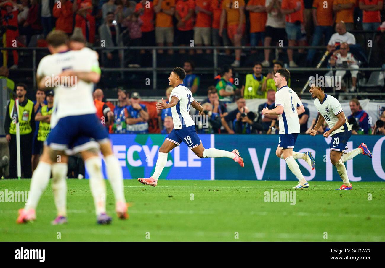 Ollie Watkins, England 19 celebrates his goal, happy, laugh ...