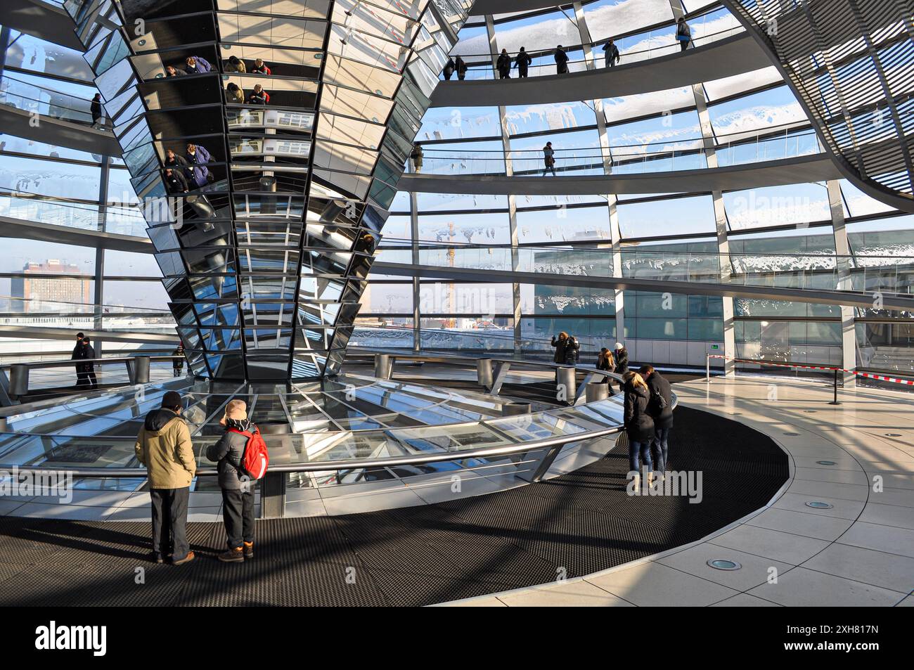 Berlin, Germany. The dome of the Deutscher Bundestag (German Federal ...