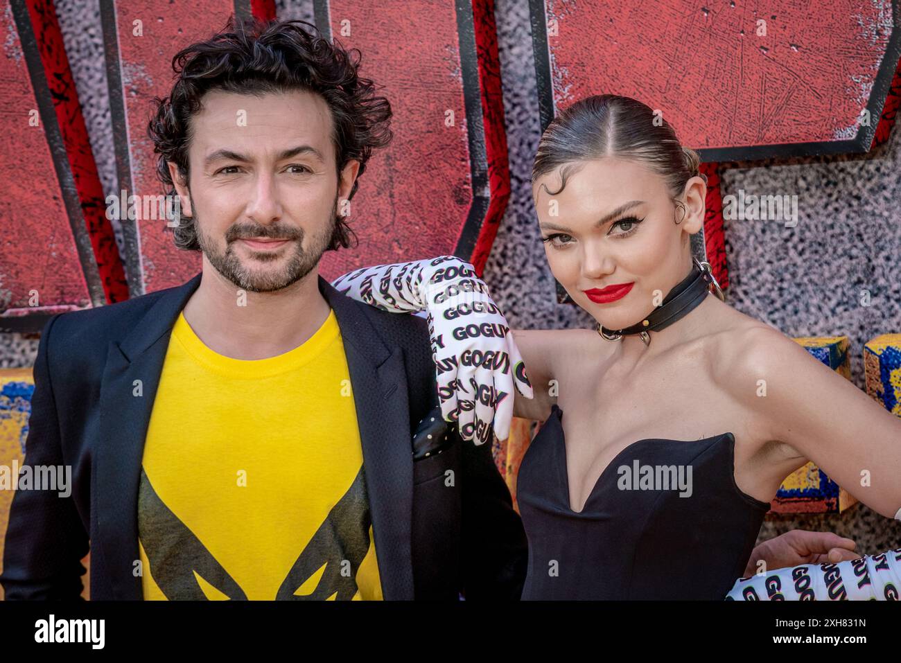 London, UK. 11th July 2024. Alex Zane and Becca Dudley attend the ...