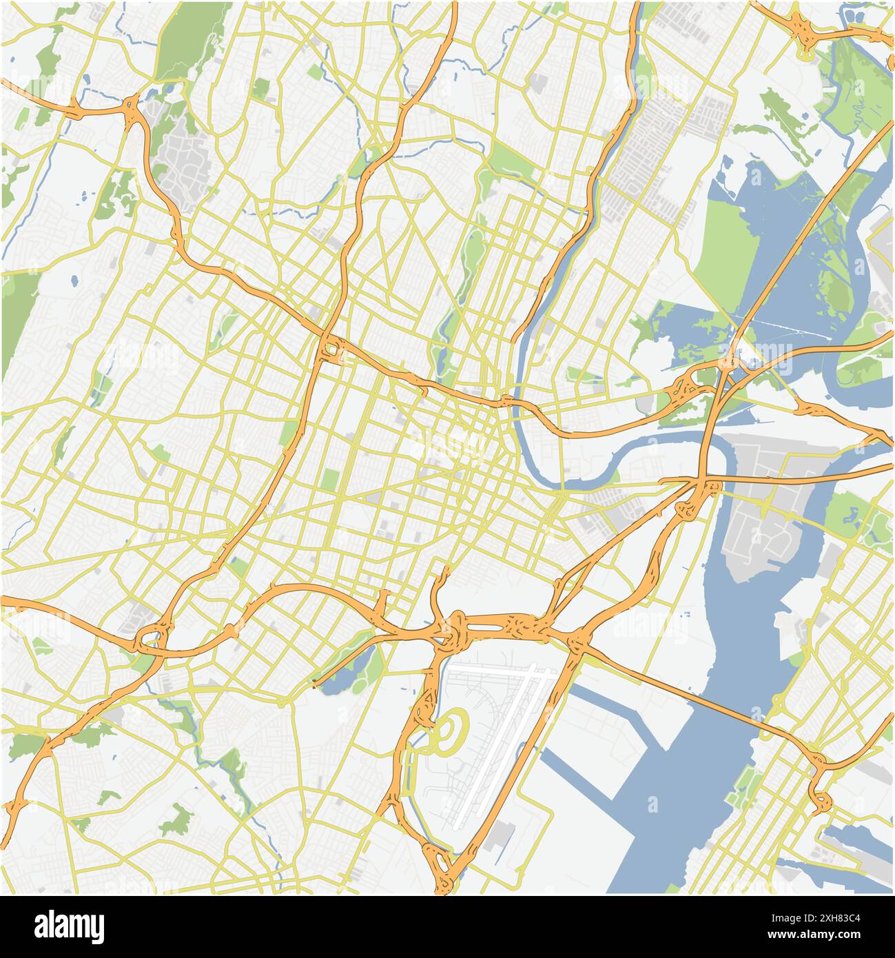 Newark map hi-res stock photography and images - Alamy