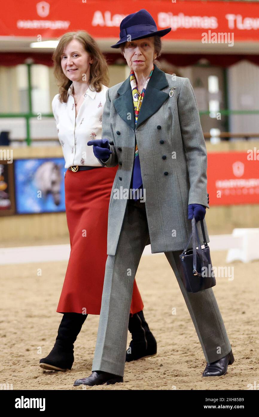 The Princess Royal and RDA UK Chair Helena Vega Lozano during the ...