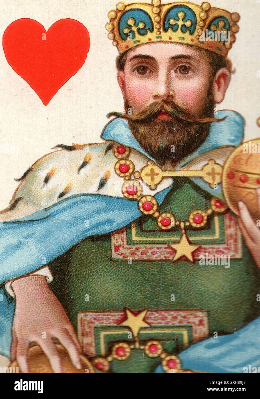 King card gamble profile symbol hi-res stock photography and images - Alamy