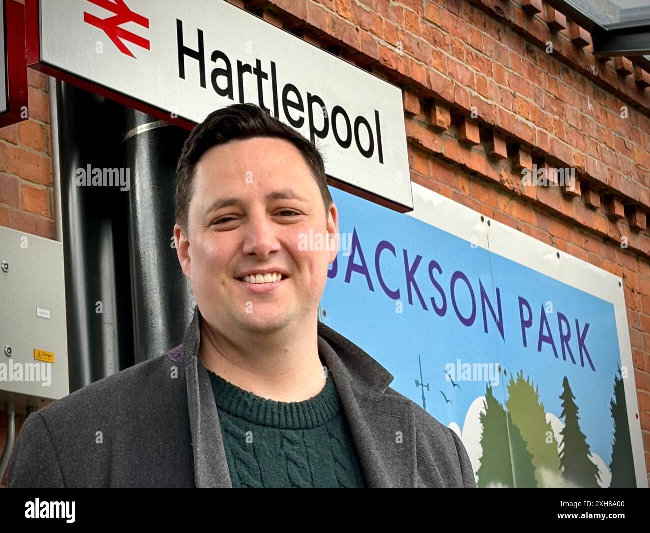 Hartlepool, UK. 12 Jul 2024. Tees Valley Mayor Ben Houchen pictured at ...
