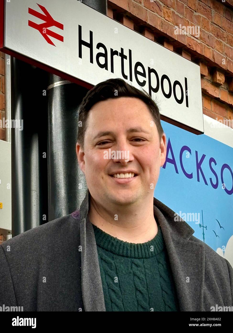 Hartlepool, UK. 12 Jul 2024. Tees Valley Mayor Ben Houchen pictured at ...