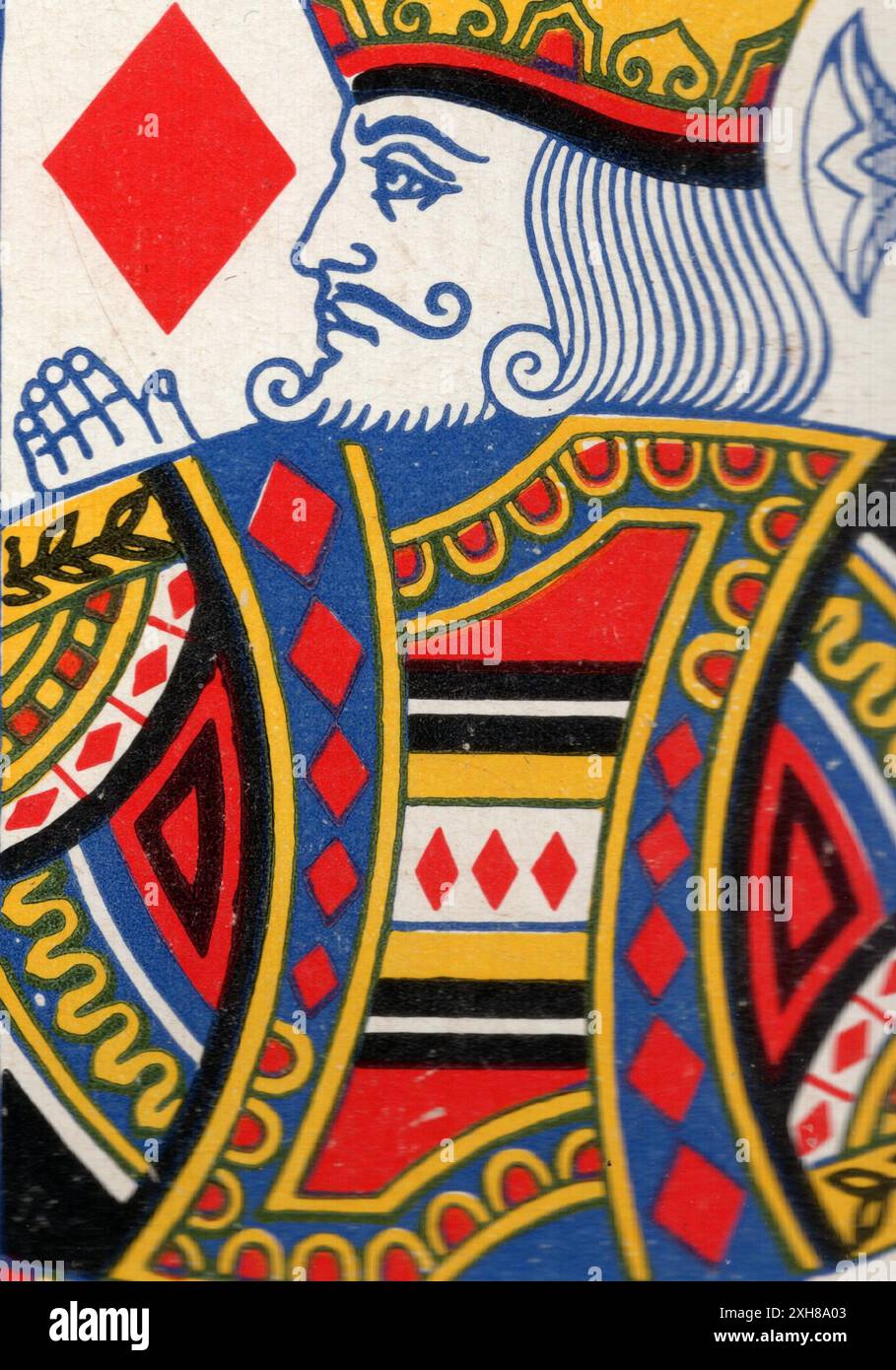 King card gamble profile symbol hi-res stock photography and images - Alamy