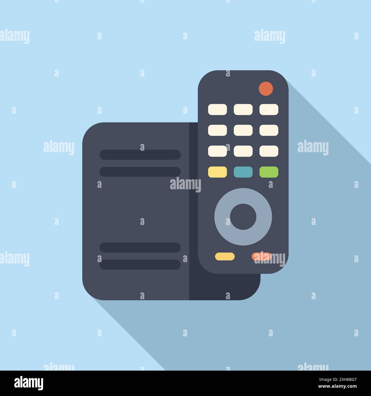 How to program a cable tv remote Stock Vector Images - Alamy