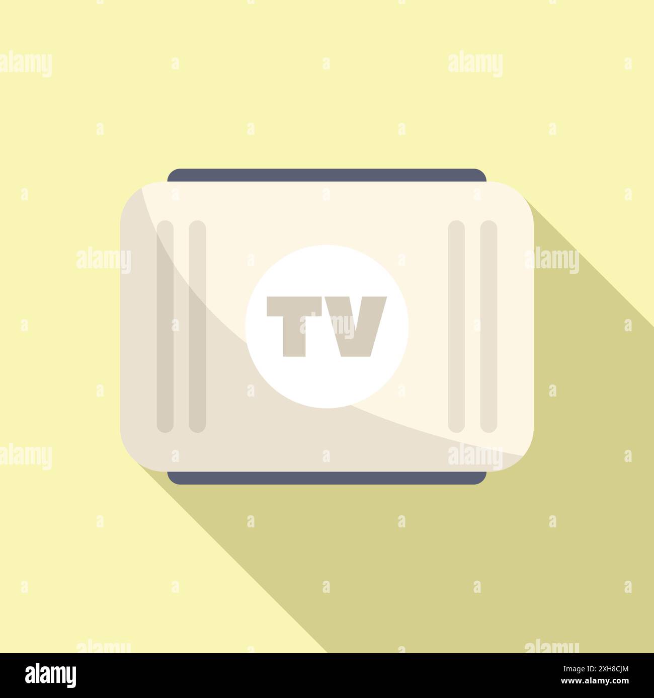 Tv room top view Stock Vector Images - Alamy