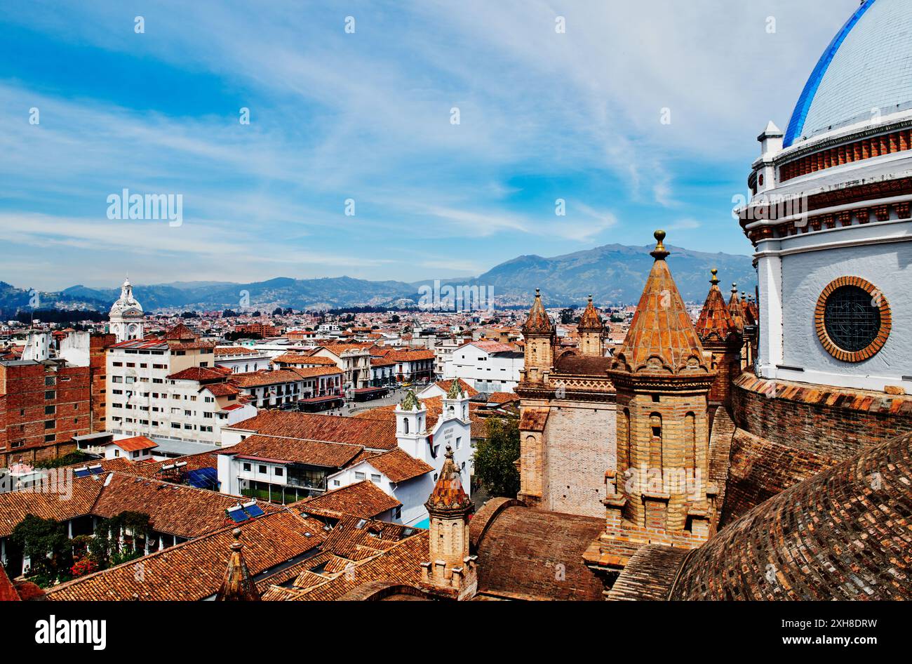 Architectural detail of the Cathedral of the Immaculate Conception and ...