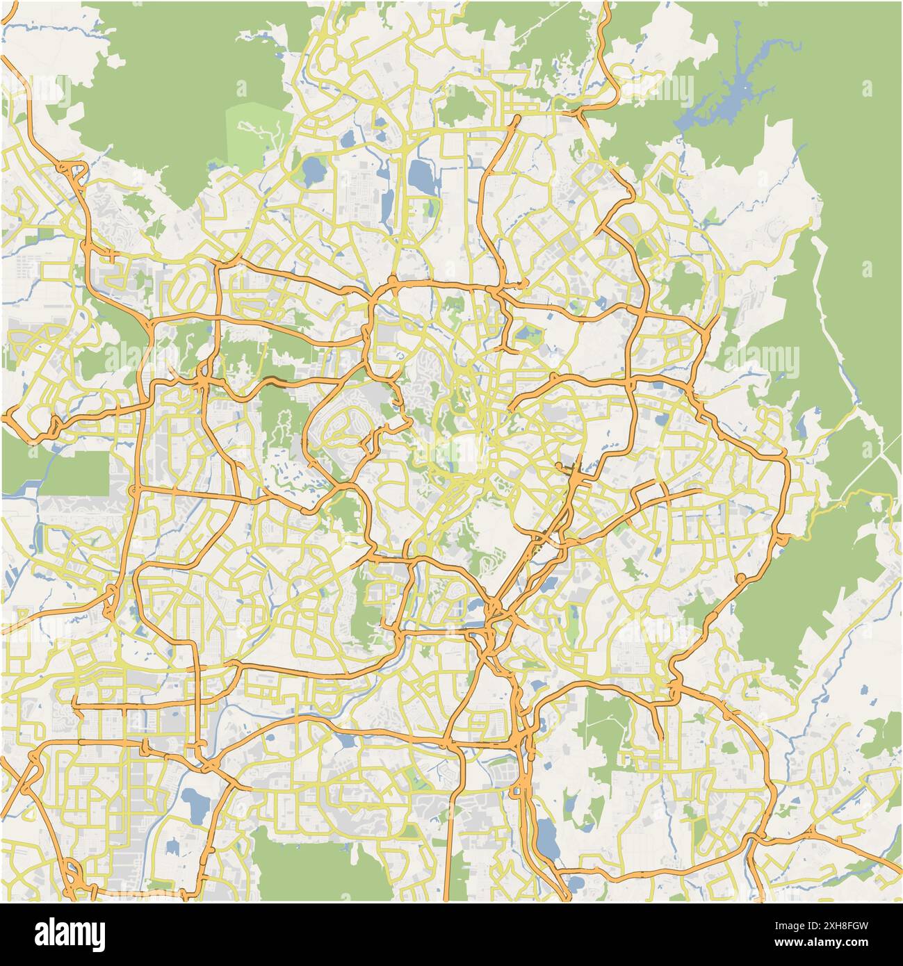 Map Of Downtown Kuala Lumpur