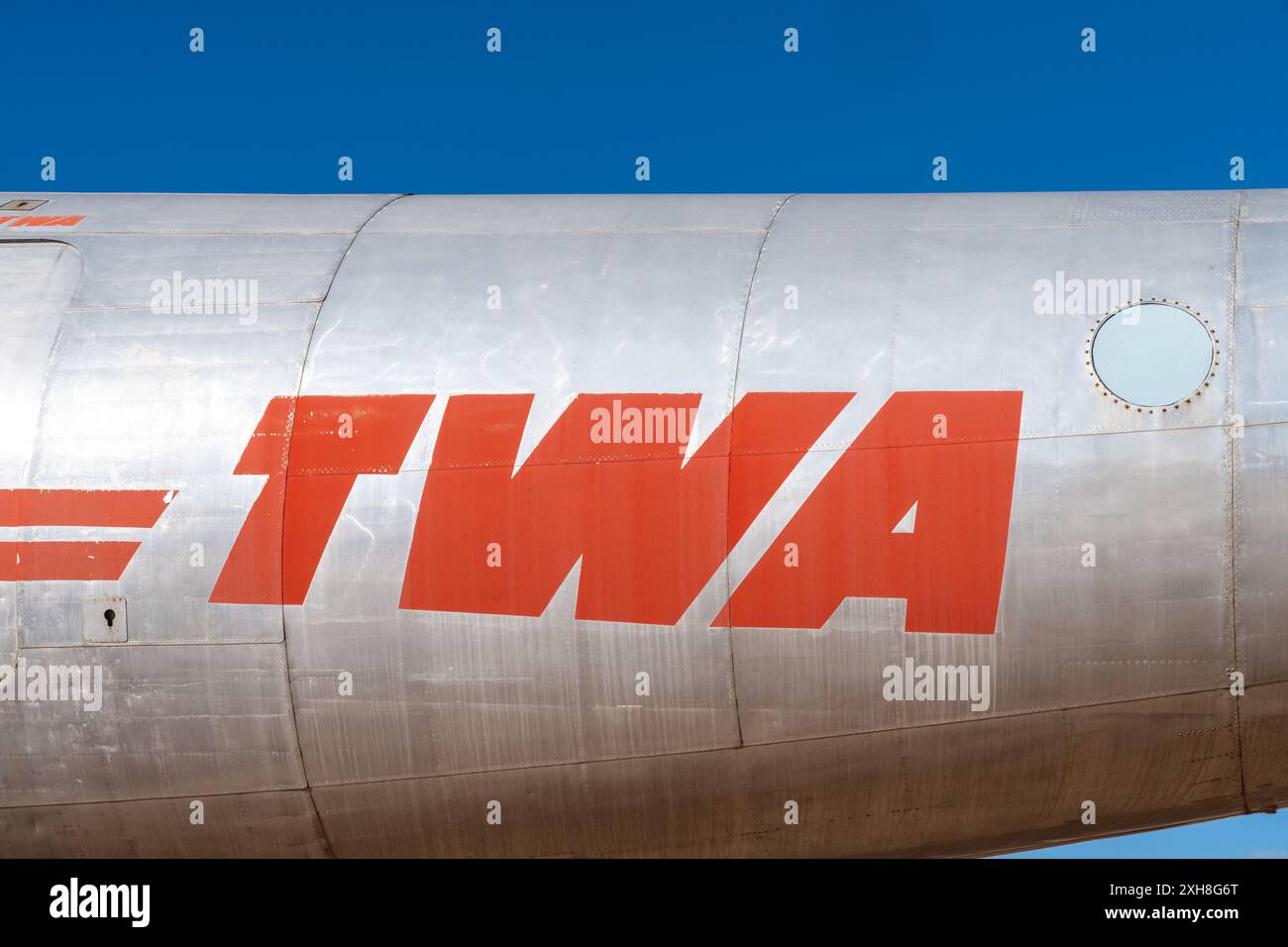 TWA airlines logo Stock Photo - Alamy