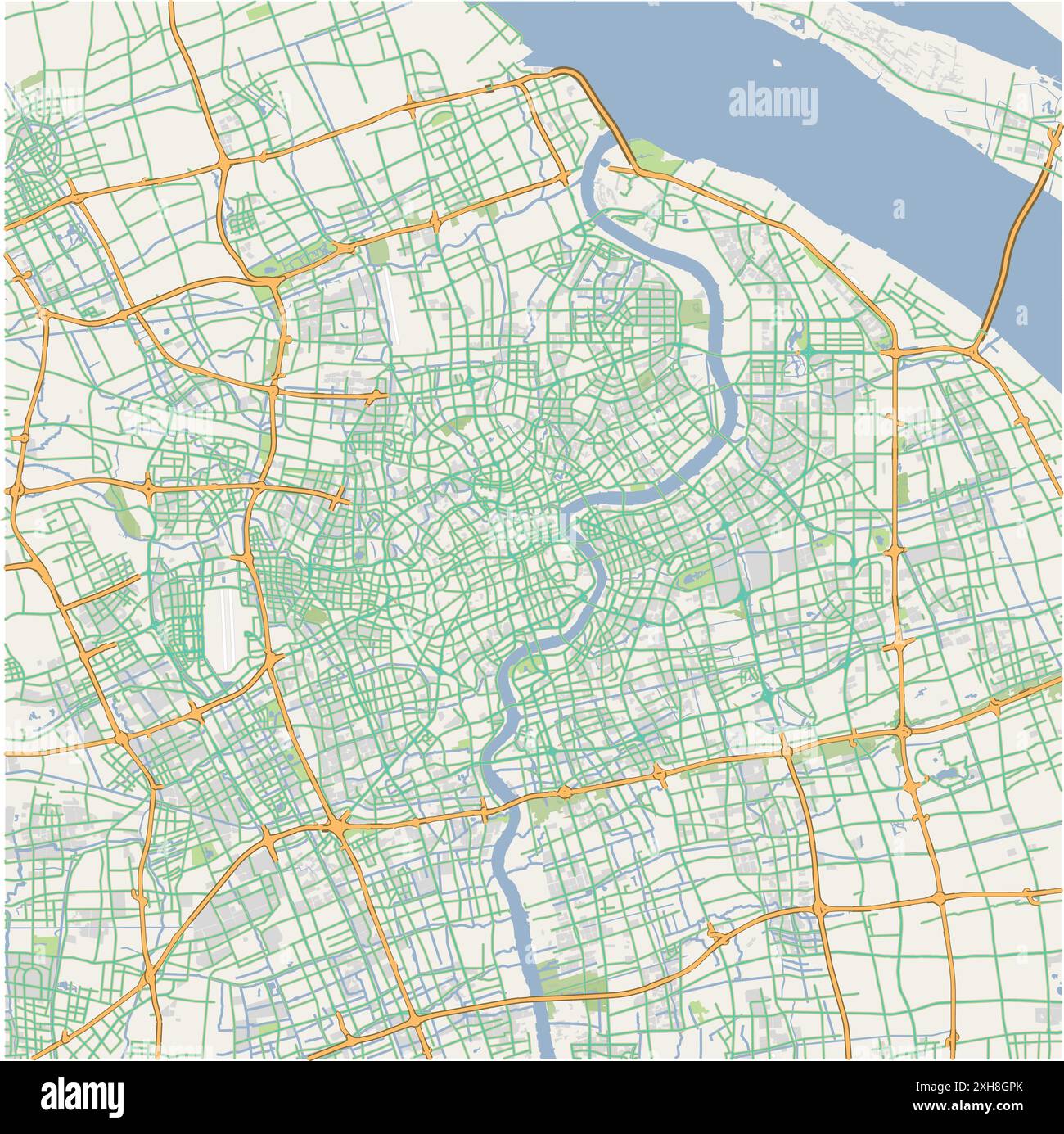 Road Map Shanghai English 8/F, 1111 Changshou Road, Jing'an District