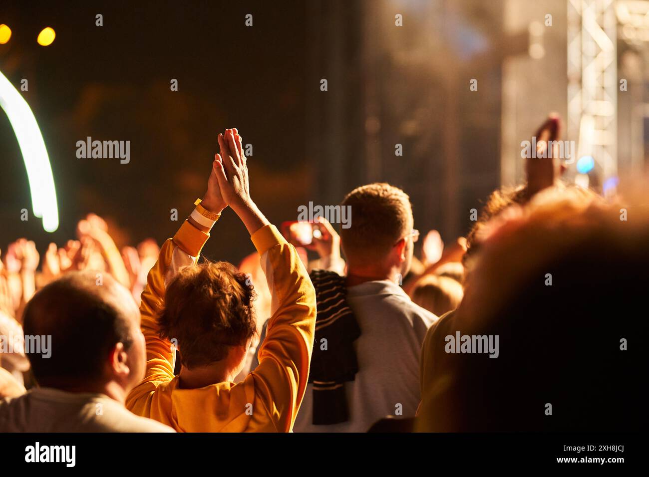 Lively outdoor performance scene captures hi-res stock photography and ...