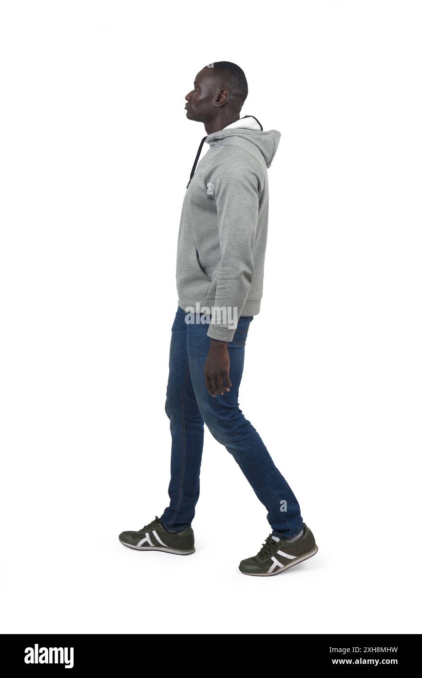 Hoodie side profile Cut Out Stock Images & Pictures - Alamy