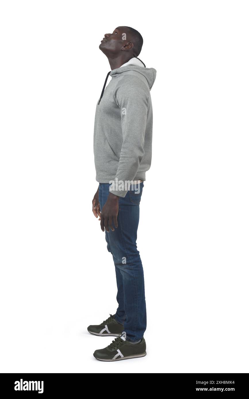 African american man standing sideways Cut Out Stock Images & Pictures ...