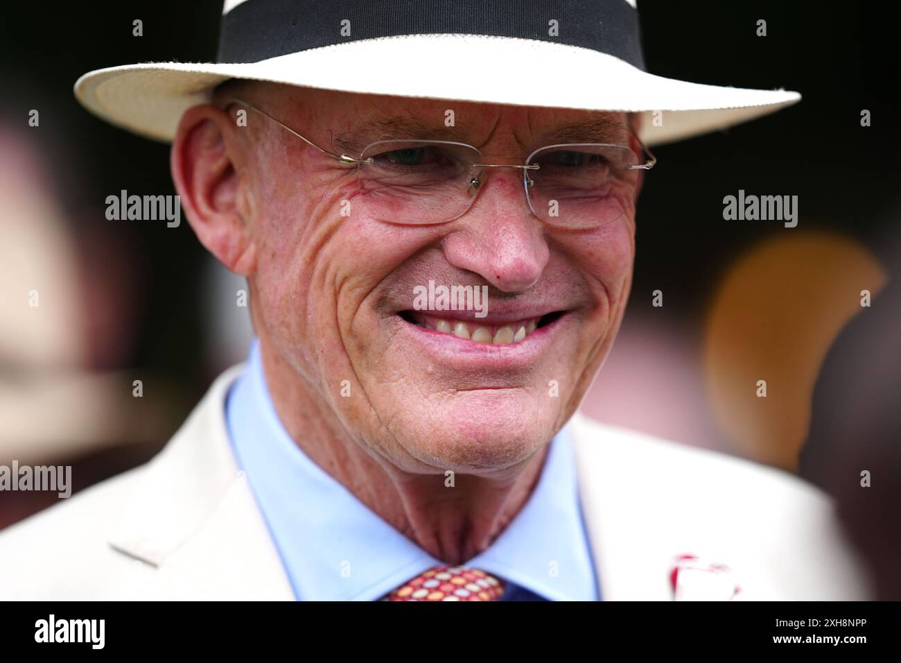 Horse trainer John Gosden on Festival Friday during The July Festival ...